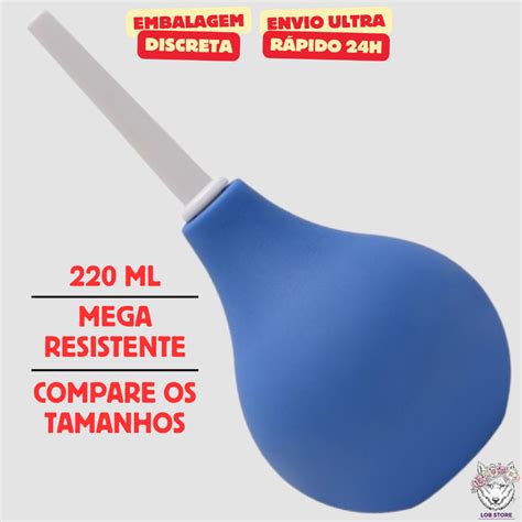 Ducha Íntima Higiênica 220ml Chuca Xuca Anal Vaginal Sex Shop Erótico