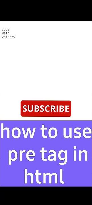 How To Write Text Exactly In Html With Pre Tag Html Devloper Shortsvideo Shorts Short