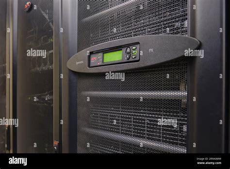 The Electronic Equipment Apc In The Server Room Is In Danger Due To The Critical Error Signal The Electronic Equipment Apc In The Server Room Is In Danger Due To The Critical Error Signal