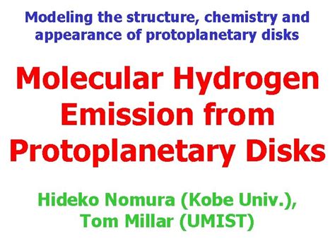 Modeling The Structure Chemistry And Appearance Of Protoplanetary