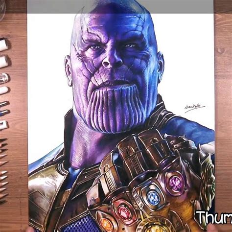 Рисунок танос 77 фото