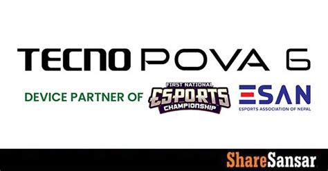Tecno Pova 6 Named Official Device Partner For First National Esport Championship In Nepal