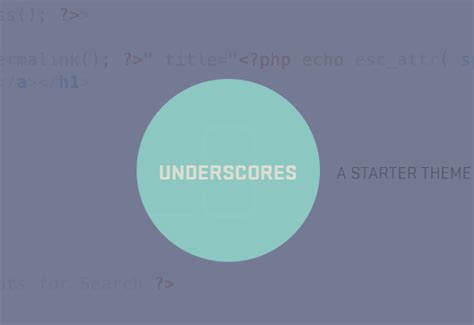 Underscores Based Themeで学ぶ Wordpressの始め方