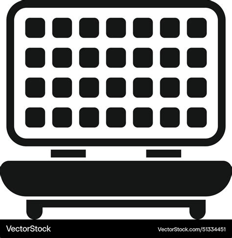 Modern Black Computer Keyboard Icon Royalty Free Vector