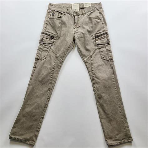 버커루 카고바지 스판 슬림 건빵바지 사이즈33 No 세컨웨어헬로마켓