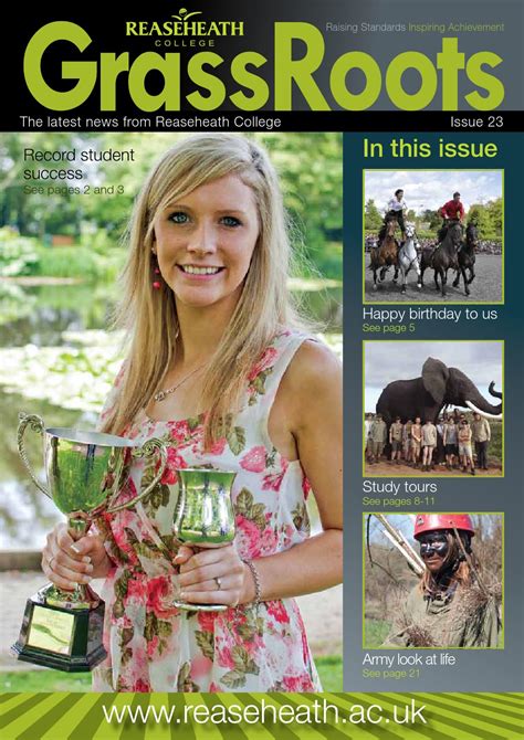 Grassroots 23 Online By Reaseheath College Issuu