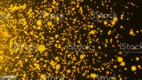 많은 공간에서 작은 금 입자를 추상화 컴퓨터 생성 추상 배경 3d 렌더링 가능성에 대한 스톡 사진 및 기타 이미지 가능성 개발 그늘 Istock