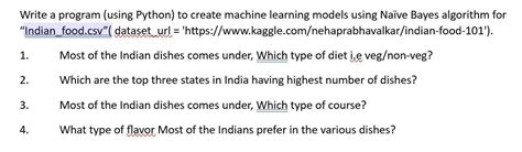 Solved Write A Program Using Python To Create Machine
