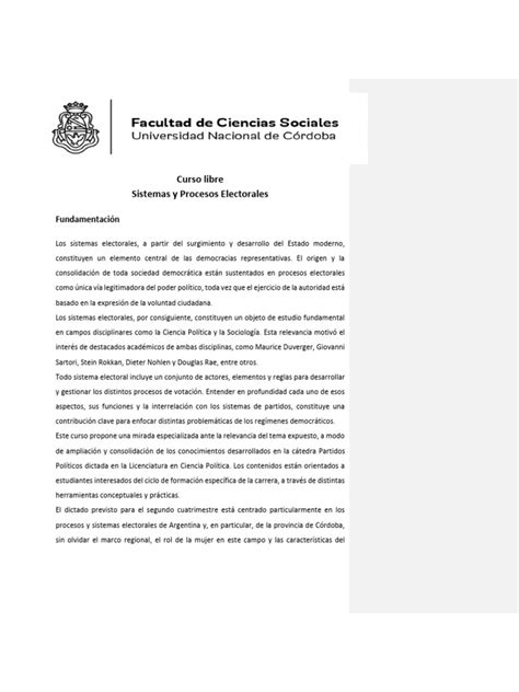 Curso Sobre Sistemas Electorales Pdf America Latina Elecciones