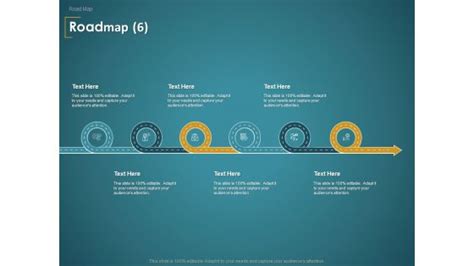 Financial Consultancy Proposal Roadmap Six Flow Process Ppt Powerpoint