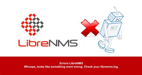 Errore Librenms Whoops Looks Like Something Went Wrong Check Your