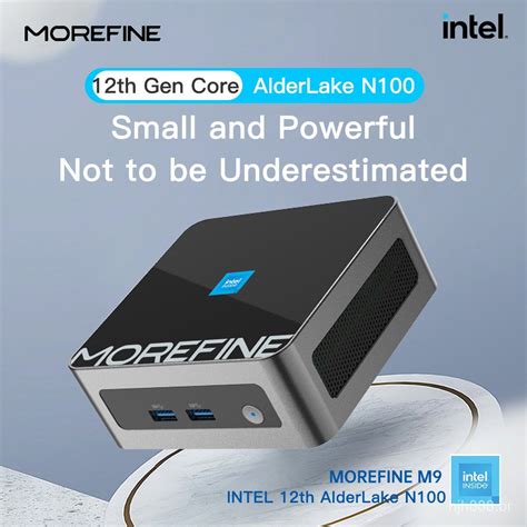 Mini PC MOREFINE M Alder Lake N Windows Pro DDR GB GB NVMe SSD Desktop Game