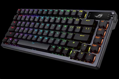 Asus Releases Mechanical Keyboard At Ces With Rog Nx Switches You Can Swap For Your Choice