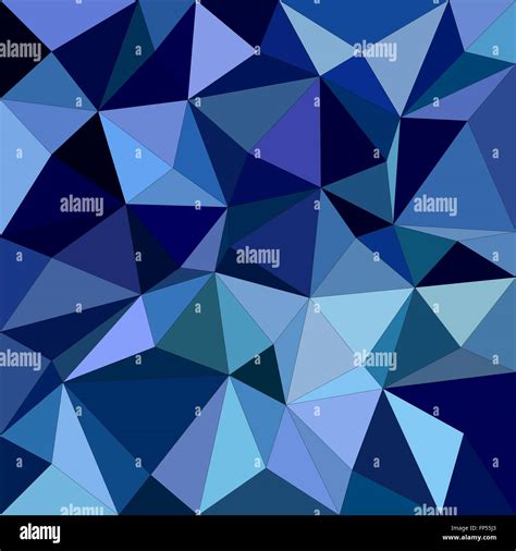 Blue Irregular Triangle Mosaic Background Design Stock Vector Image