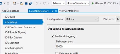 Xamarinforms Local Push Notification Not Working In Xamarin Ios