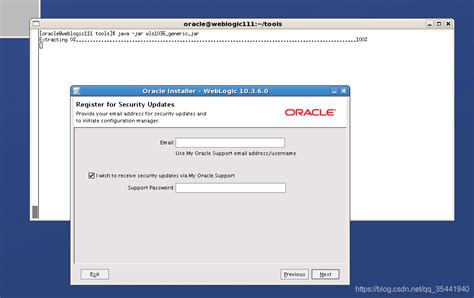 Linux系统安装weblogic笔记linux Weblogic 图形化安装 Csdn博客