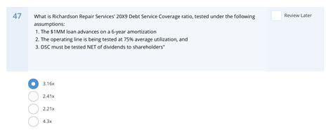 How Can We Calculate DSCR For The Following Question Chegg Com