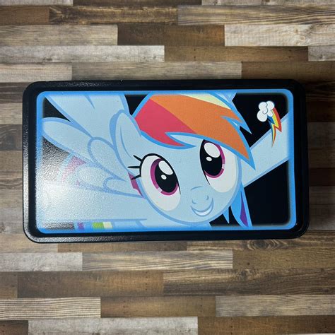 Mlp Characters And Tin Metal Tin With 3 Funko Emoji Depop