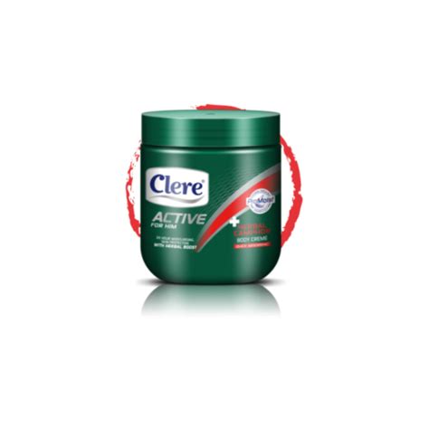 Clere Mens Body Creme Natures Hair
