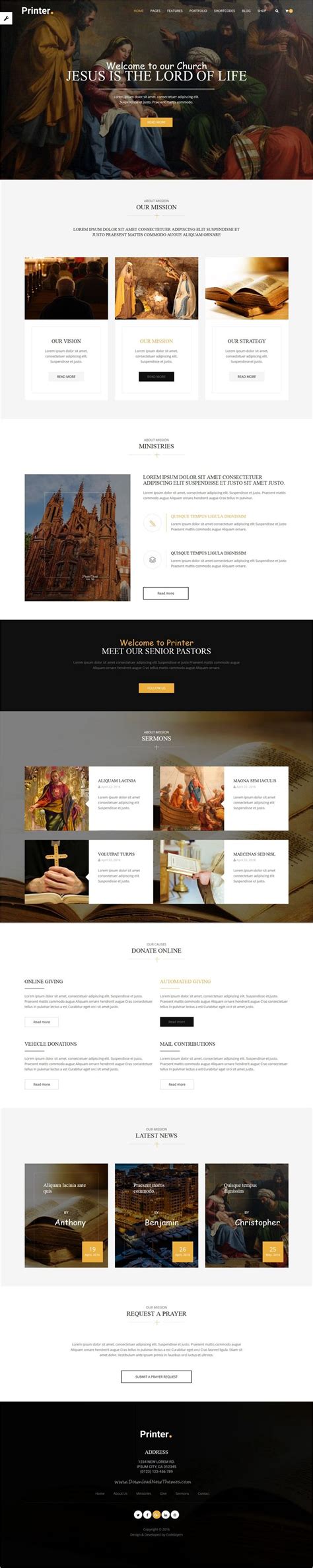 Printer Responsive Multi Purpose Html5 Template Drupal Html5 Templates Printer