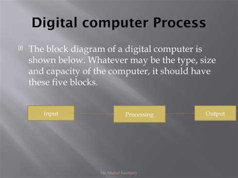 Functional Units Of Digital System And Their Interconnectionpptx