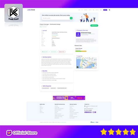 jual source code aplikasi jobs portal job board laravel script by