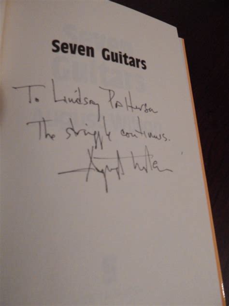 Seven Guitars Wilson August 9780525941965 Books