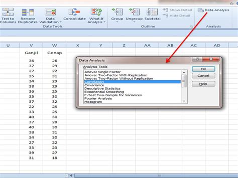 Cara Cepat Uji Reliabilitas Ruang Excel