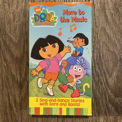 Vtg Dora The Explorer Move To The Music Nick Jr Depop