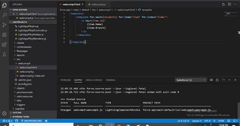 Sfdc A Blog On Salesforce Foreach Directive And