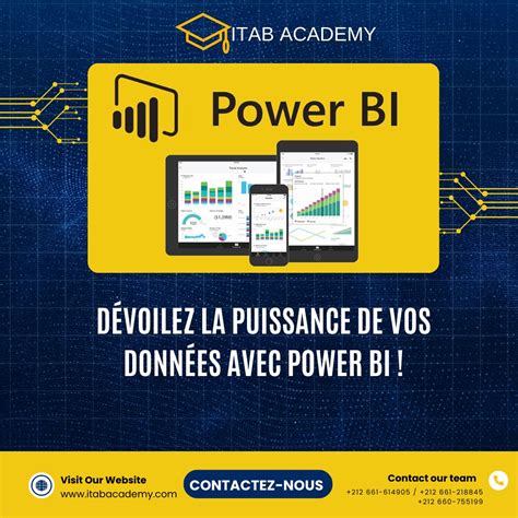 powerbi dataanalytics visualisationdedonnées formationpowerbi… itab academy
