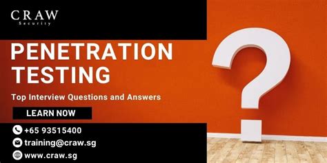 Mastering The Penetration Testing Interview Top 20 Questions For Security Professionals Ezine