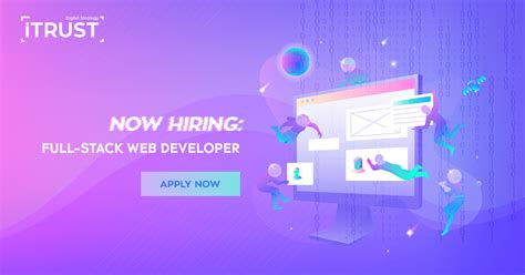 We Are Hiring Full Stack Web Developer Itrust Digital