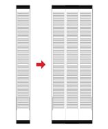 T Scan Visible T Card Display System