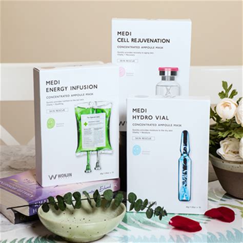 韩国原辰林允推荐wonjin元辰玻尿酸安瓶精华面膜透明质酸吊瓶植物虎窝淘