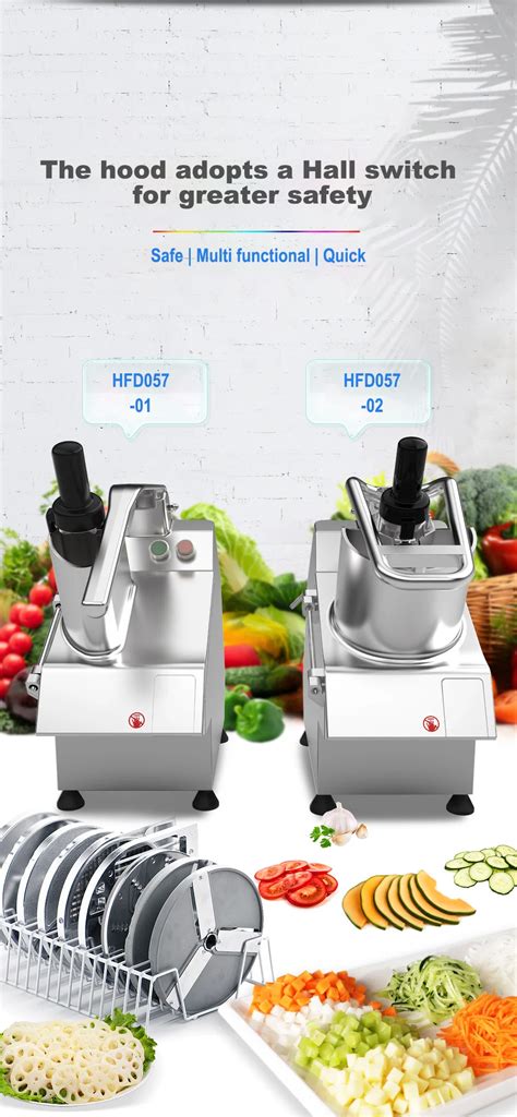 Potato Robot Coupe Vegetable Cutting Machine Efficient