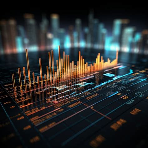 Strategic Visualization Business And Stock Graphs Decode Financial Performance Stock