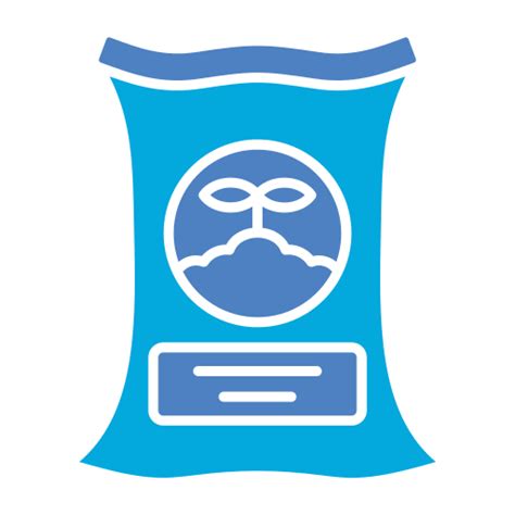 Fertilizer Generic Blue Icon