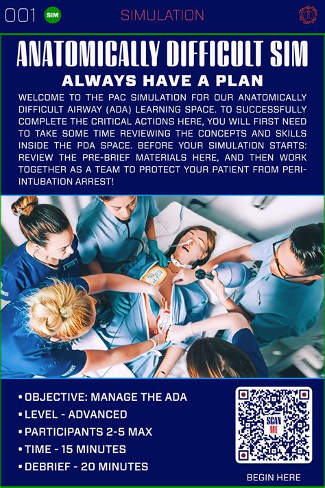 The Anatomically Difficult Simulation The Protected Airway Collaborative