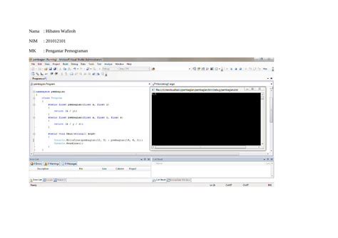 Pdf Perhitungan C C Sharp Dokumentips