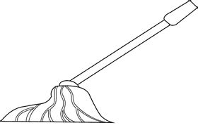Mop Modern Clipart Free Download