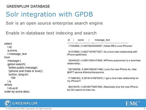 Hadoop And Greenplum Why Do Such A Thing