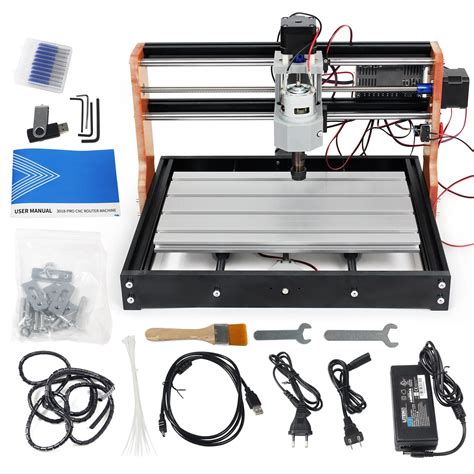 Buy Rattmmotor Upgrade Version 3018 Pro Cnc Router Kit 3 Axis Grbl Diy