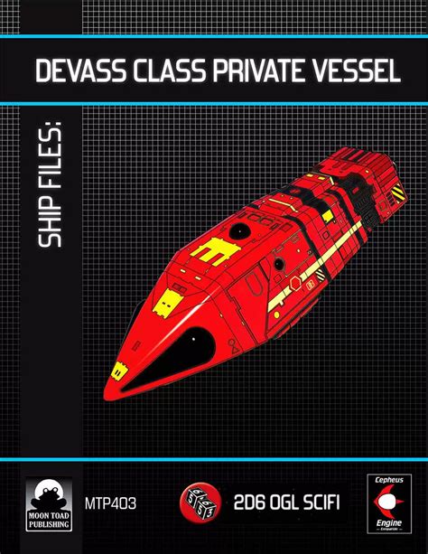 Ship Files Devass Class Private Starship Moon Toad Publishing