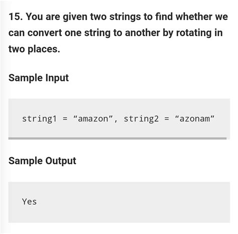 Solved You Are Given Two Strings To Find Whether We Can