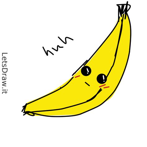 How To Draw Banana Enmzbkjx Png LetsDrawIt
