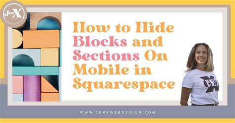 Jen X Website Design And Strategy On Linkedin How To Hide Blocks And