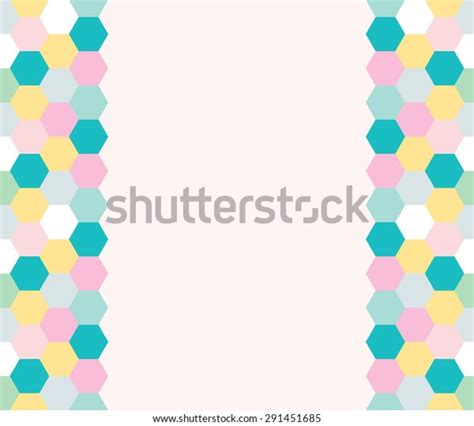 Card Honeycomb Sexangle Hexagon Zigzag Rhombus Stock Vector Royalty Free 291451685 Shutterstock