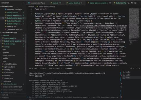 Ejercicio Pr Ctico Async Await Js Con Babel