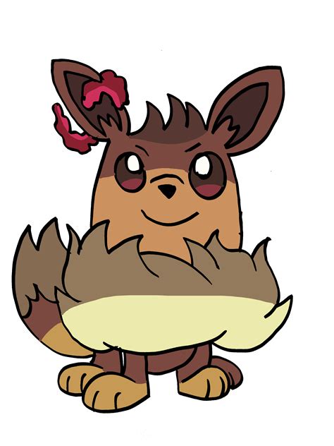 My Drawing Of G Max Eevee R Pokemoncardpulls